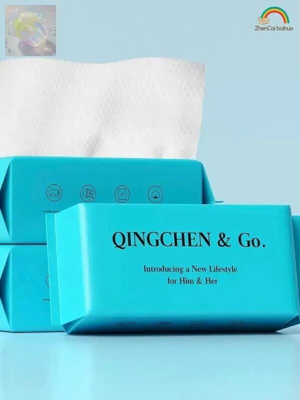 Ватные диски для умывания многоразовые 20x20 см