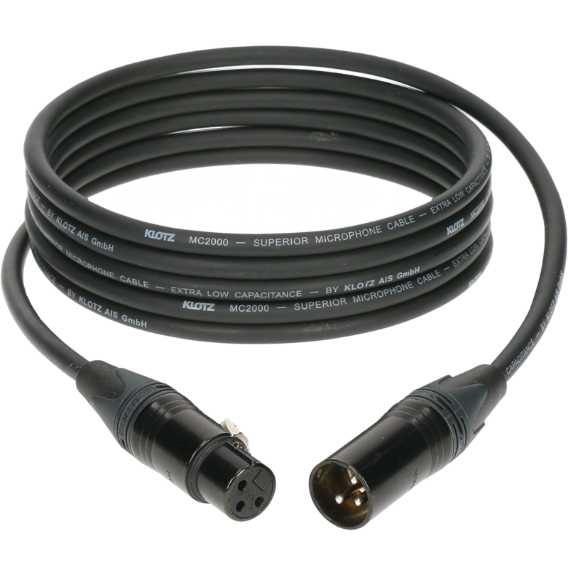 Кабель аудио 1xXLR - 1xXLR KLOTZ M2FM1-0300 3.0m