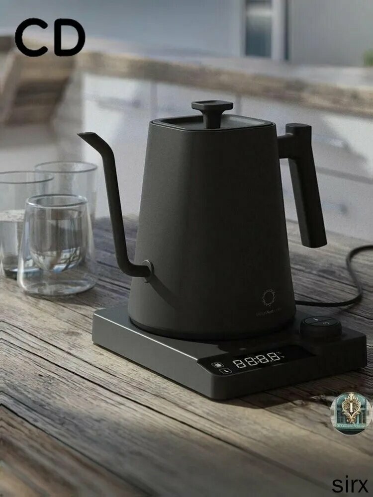 Электрический чайник Gooseneck Kettle110, черный матовый