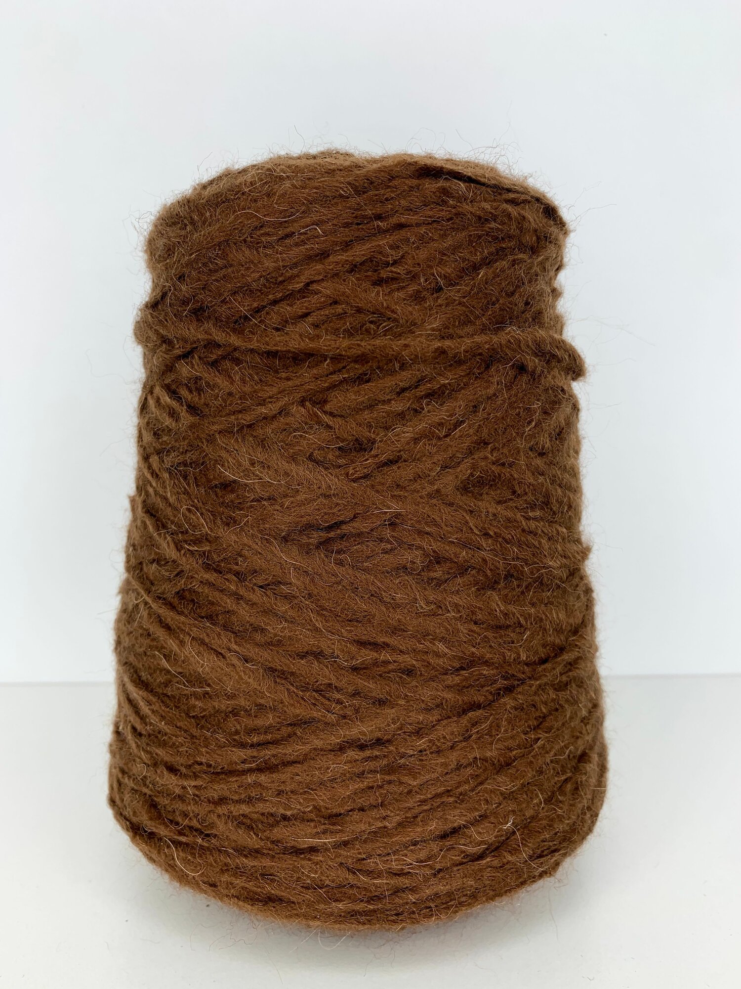 BELLONE MELANGE - Pecci Filati; 25% baby альпака, 45% меринос, 30% п/а; 120м/100гр; col. 92004, цвет: коричневый; вес 300гр, italyyarn