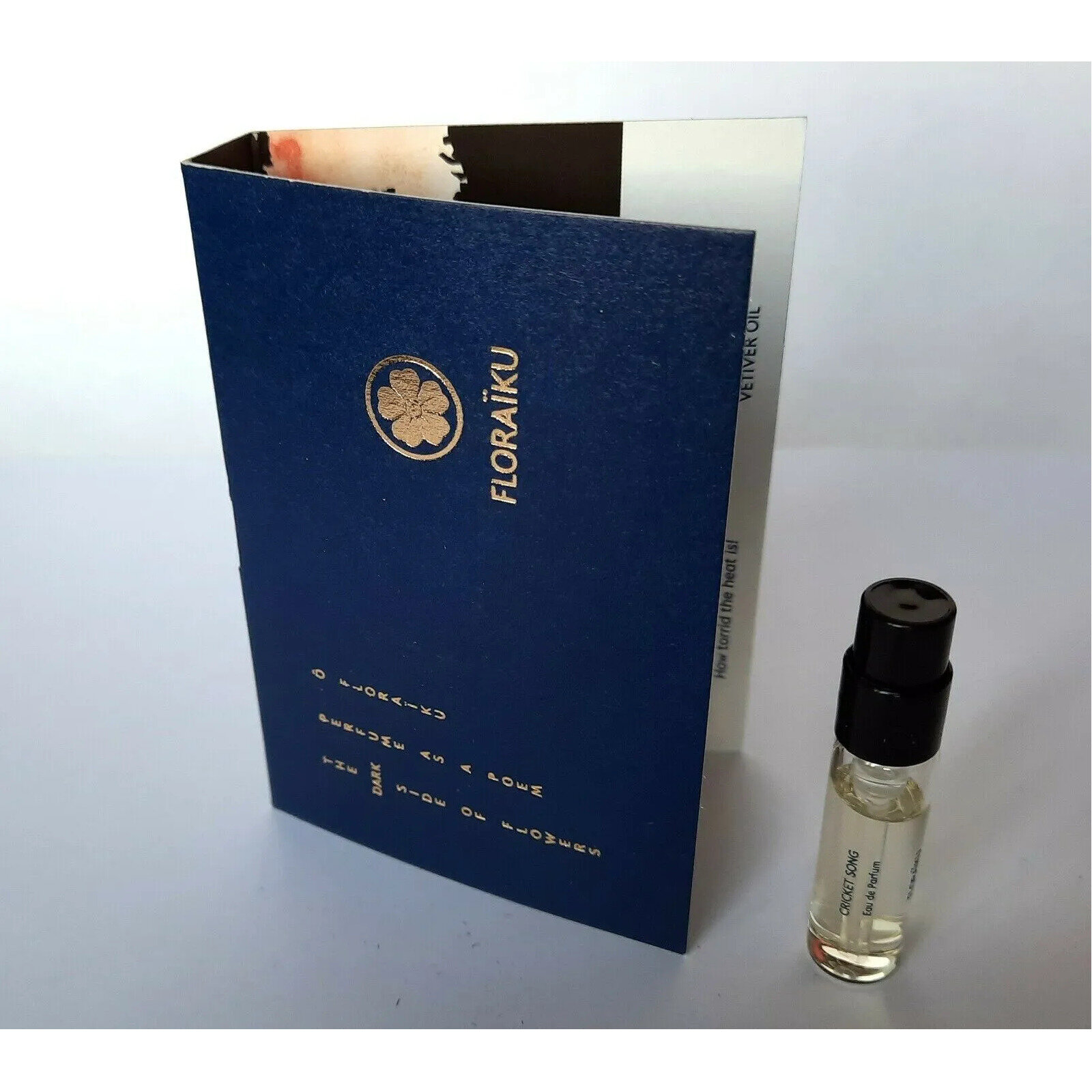 Парфюмерная вода Floraiku Cricket Song миниатюра 1.5 мл / Пробник духов Флораику Крикет Сонг / Песня сверчка