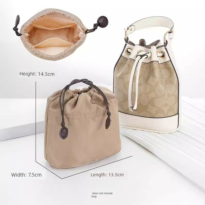 Вставка для сумки-водяной кружки Coach Dempsey 14 Mini в бежевом цвете