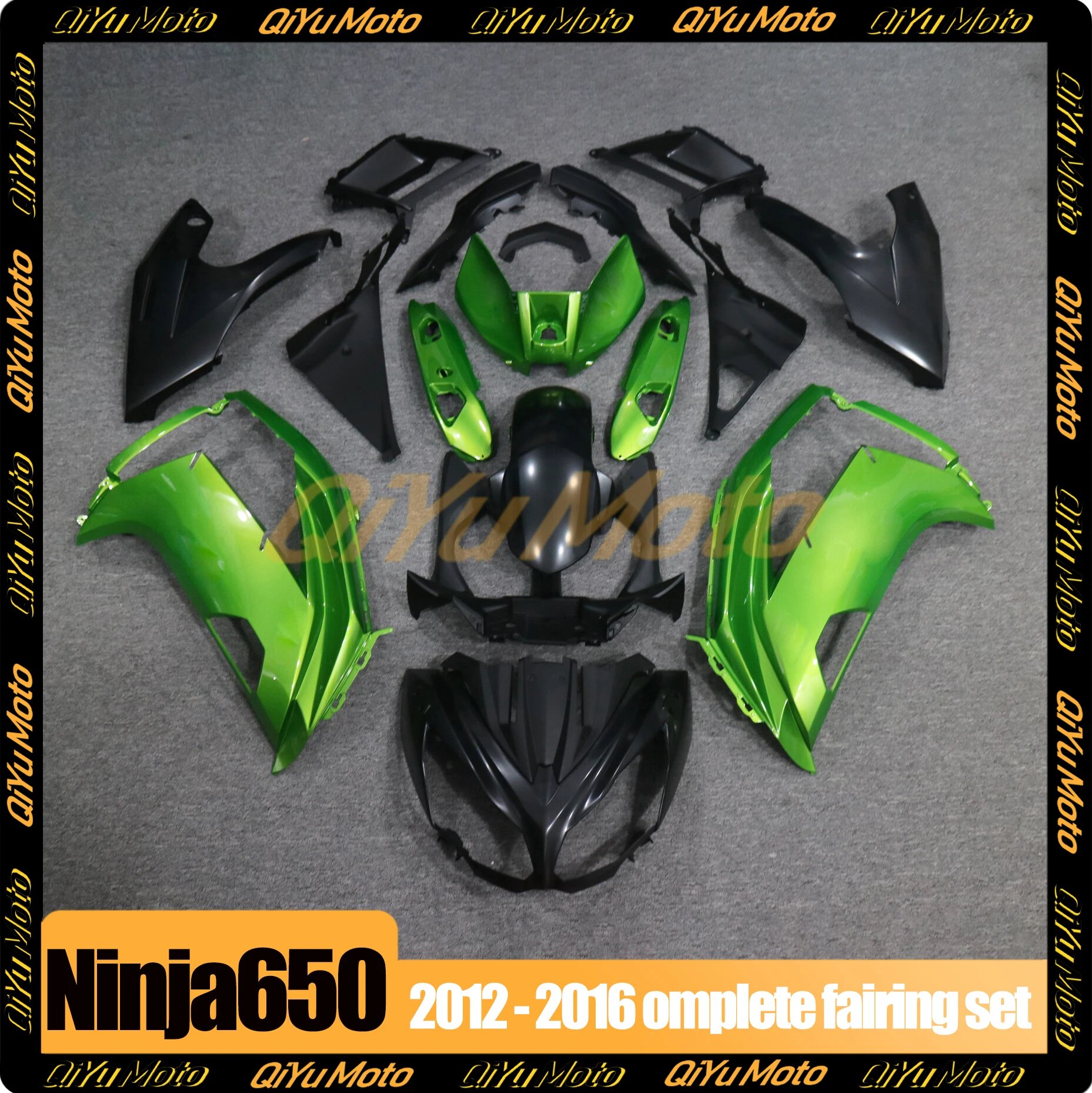 Для Kawasaki Ninja Ninja 650 2012-2016 новый ABS мотоцикл пластиковый обтекатель комплект color 2