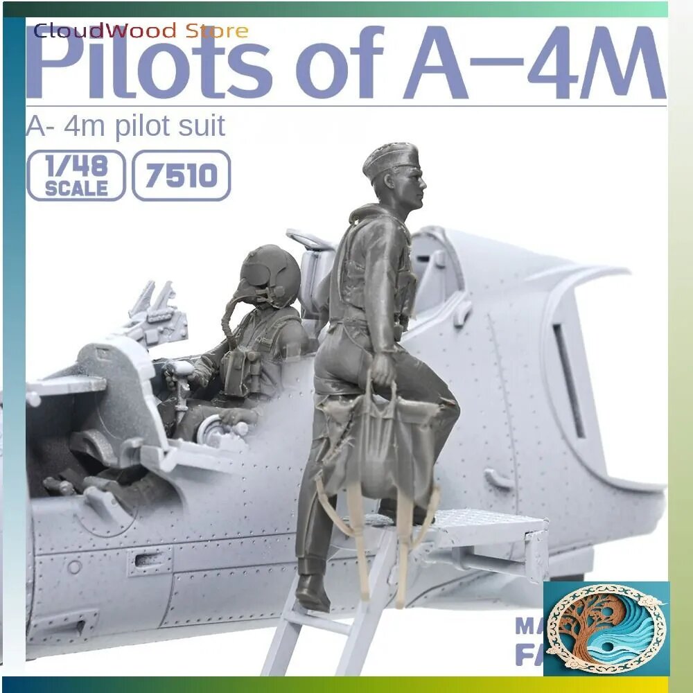 MAGIC FACTORY 7510 1/48 Пилоты Или A-4M Пластиковый набор моделей