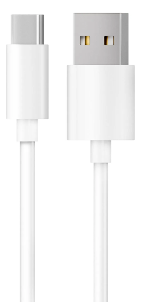 Кабель Borasco USB - Type-C 120W 1м White (52586)