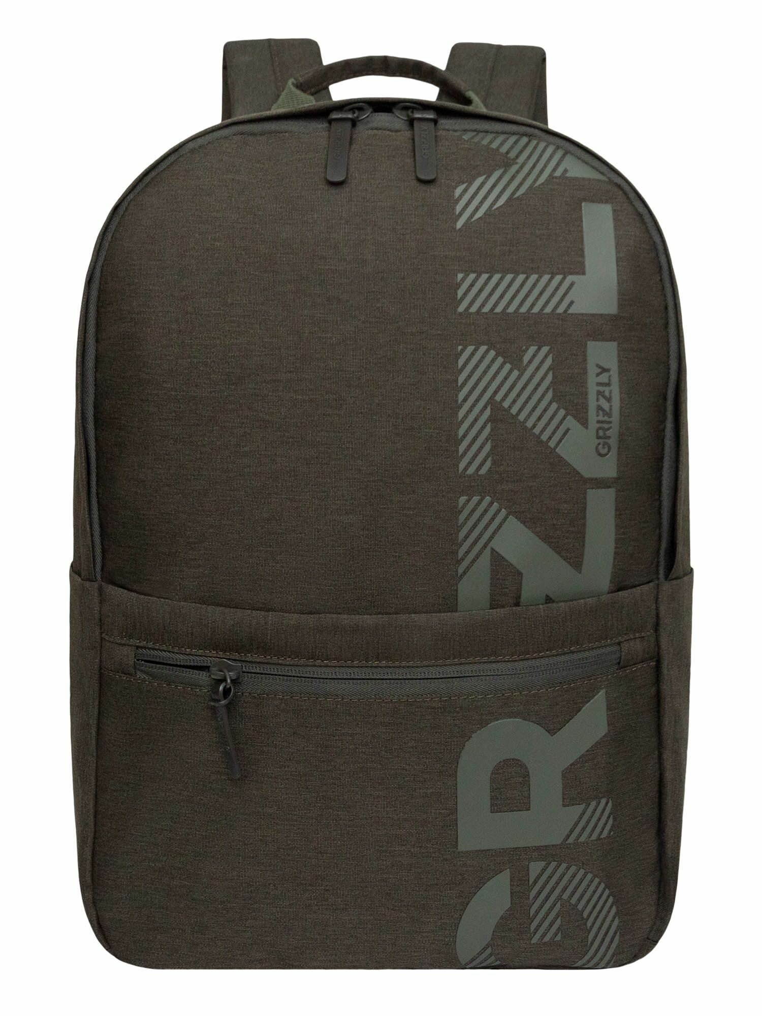 Стильный городской рюкзак GRIZZLY для подростков - подходит молодежи и взрослым, RQL-414-2