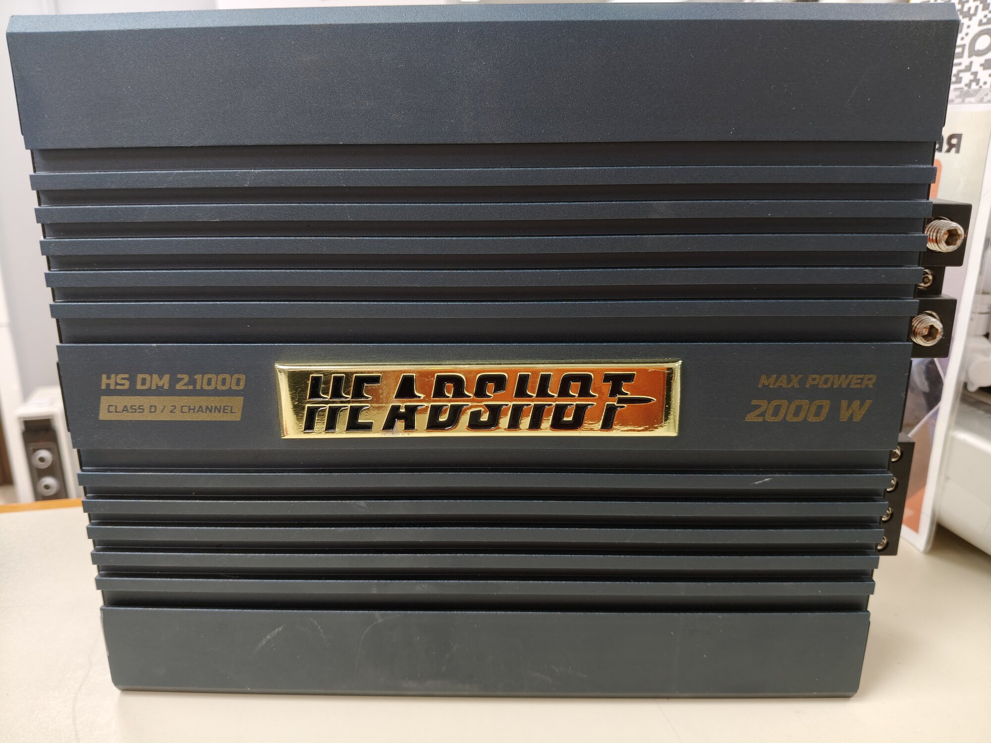 Автомобильный усилитель 2-канальный KICX HeadShot HS DM 2.1000 Уценка Б/У