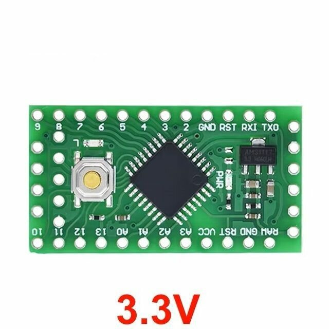 2шт. Программируемый контроллер на базе LGT8F328P 3.3В (аналог Arduino Pro Mini ATMEGA328P) 3.3V