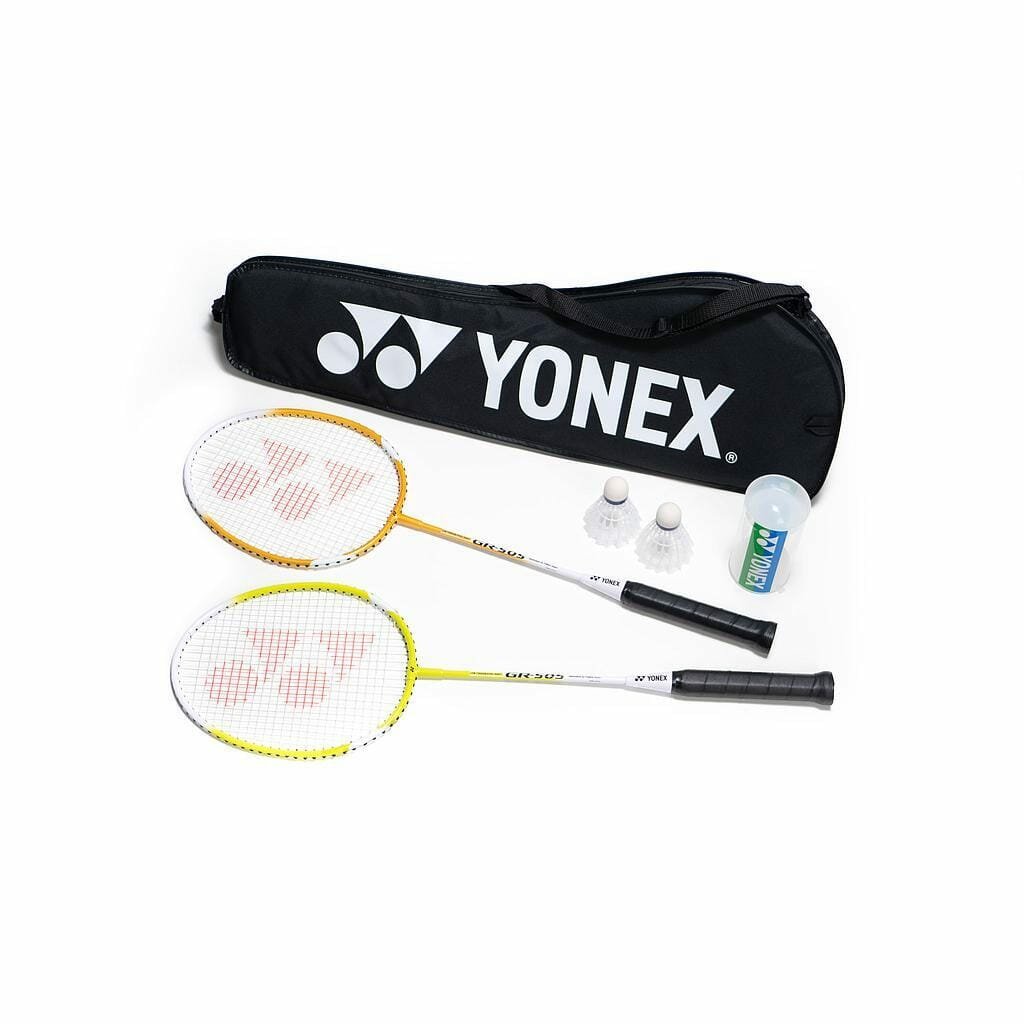 DECATHLON набор для бадминтона Yonex, оранжевый, желтый, белый