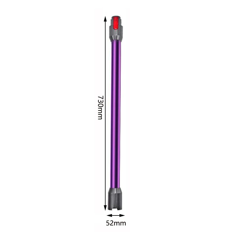 Удлинитель для Dyson V7 V8 V10 V11, алюминиевая прямая труба, ручная палочка, трубка для пылесоса, запасные части, аксессуары