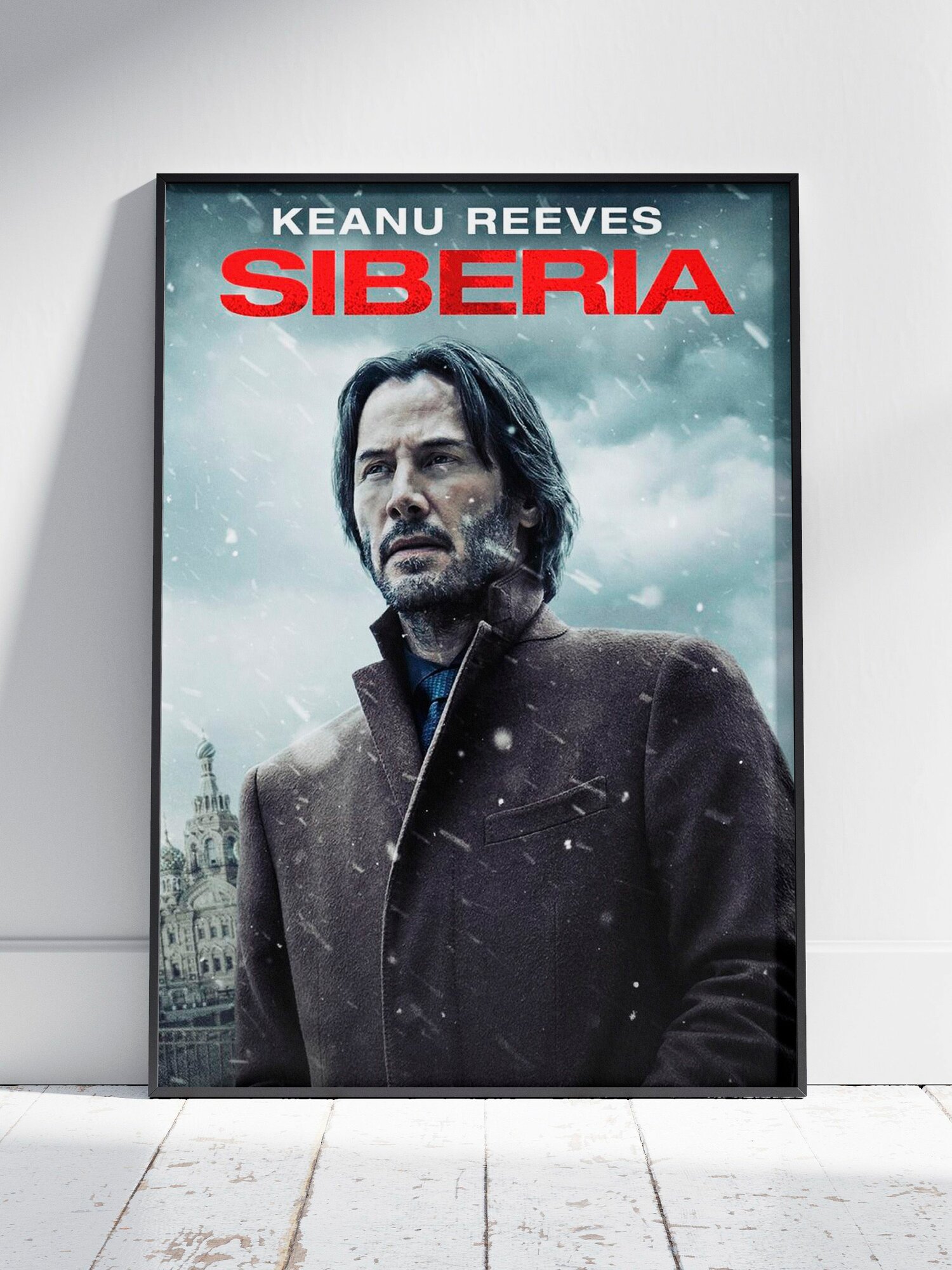 Плакат на стену для интерьера Киану Ривз (Keanu Reeves 21) - Постер по актеру фильма, кино, сериала формата A4 (21x30 см)
