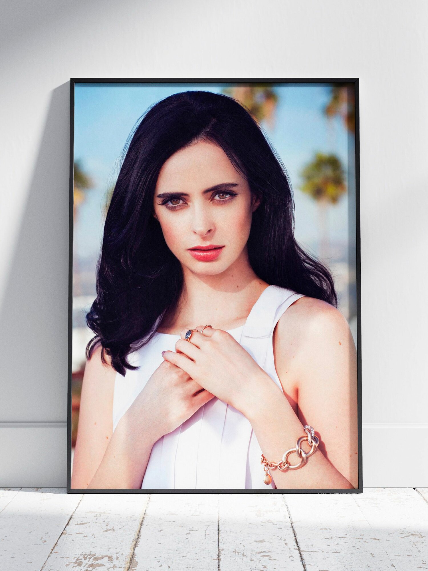 Плакат на стену для интерьера Кристен Риттер (Krysten Ritter 2) - Постер по актеру фильма, кино, сериала формата A4 (21x30 см)