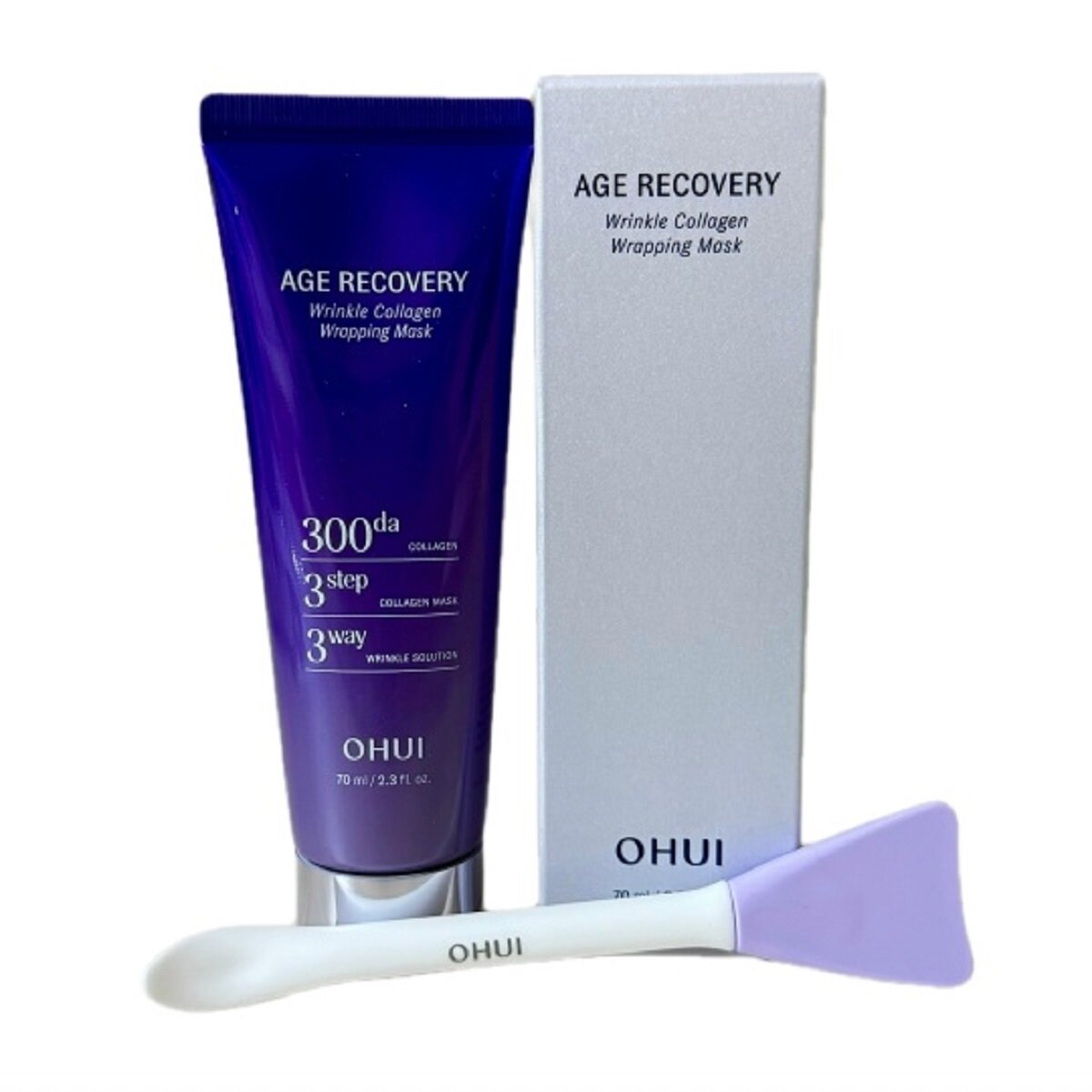 O HUI Маска для лица с коллагеном (70мл) Age Recovery Wrinkle Collagen Wrapping Mask