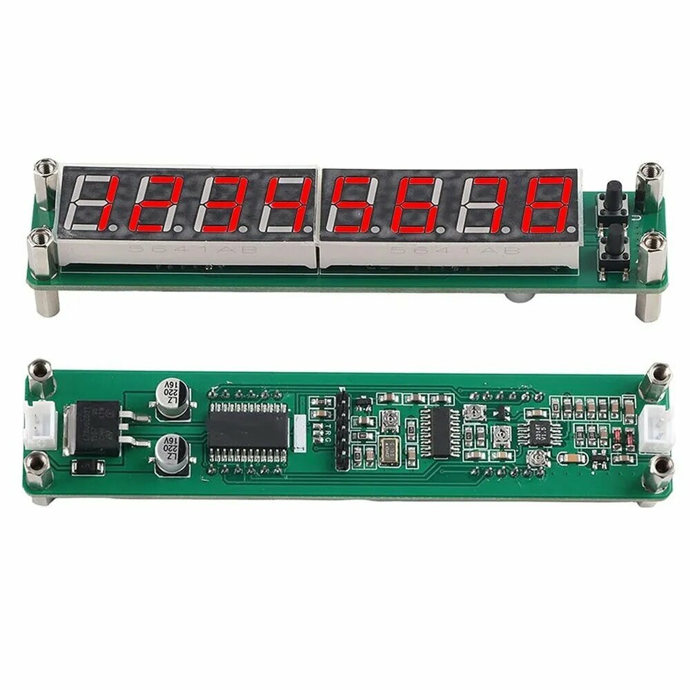 Частотомер PLJ-8LED-R с 8-разрядным LED-дисплеем, диапазон 0,1 2400 МГц