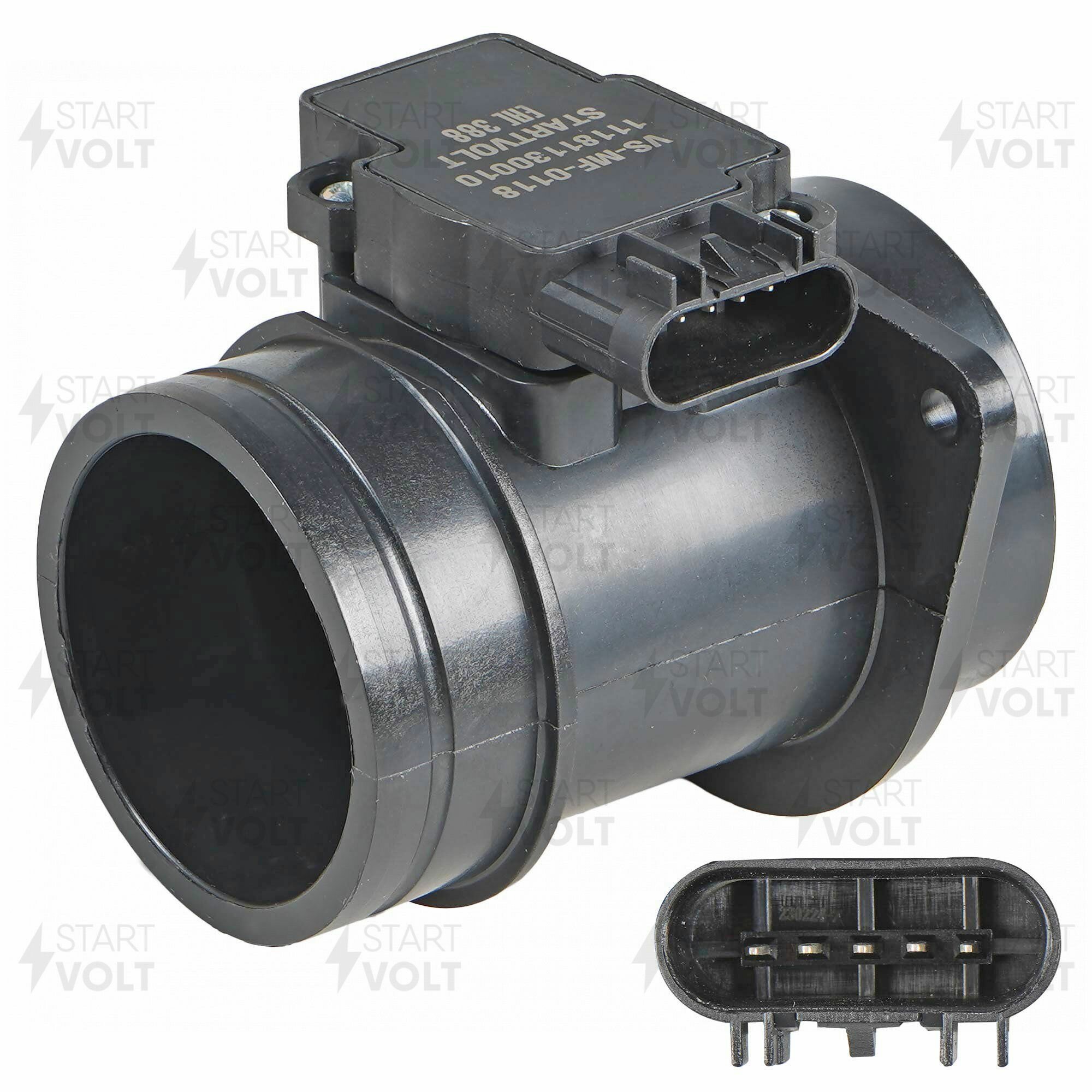 STARTVOLT датчик массового расхода воздуха лада 1118/2170/2190 С ДВ. 11183 ЕВРО-4 (E-GAZ) VS-MF-0118