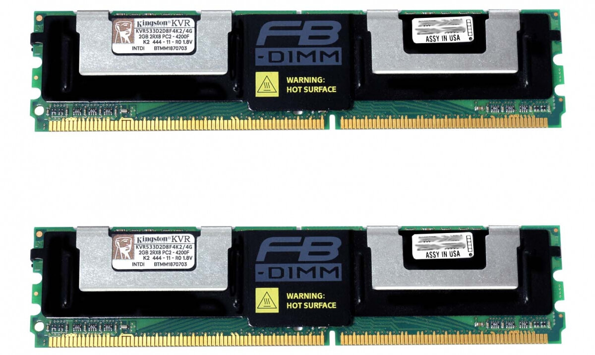 Оперативная память Kingston KVR533D2D8F4K2/4G DDRII 4Gb