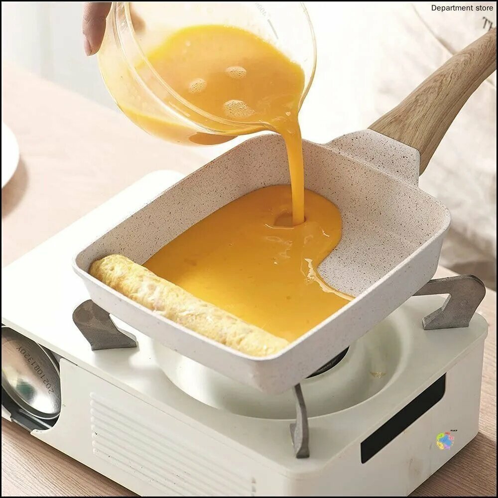 Сковорода для оладий блинная сковорода блинница, без крышки, со съемной ручкой