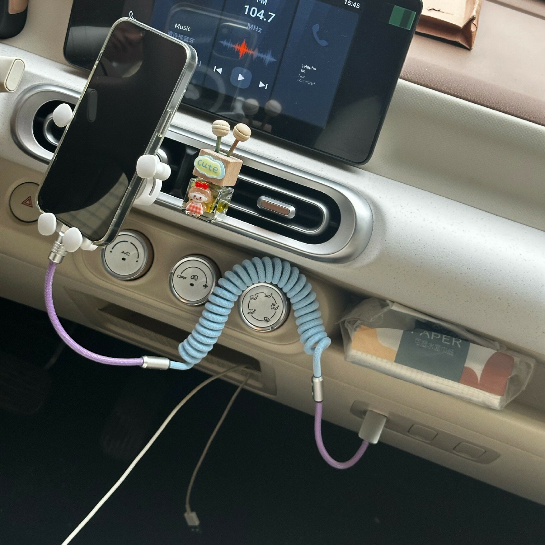Type-C Lightning автомобильный кабель для подключения к CarPlay для iPhone 8-14, 27 Вт быстрой зарядки, цвета