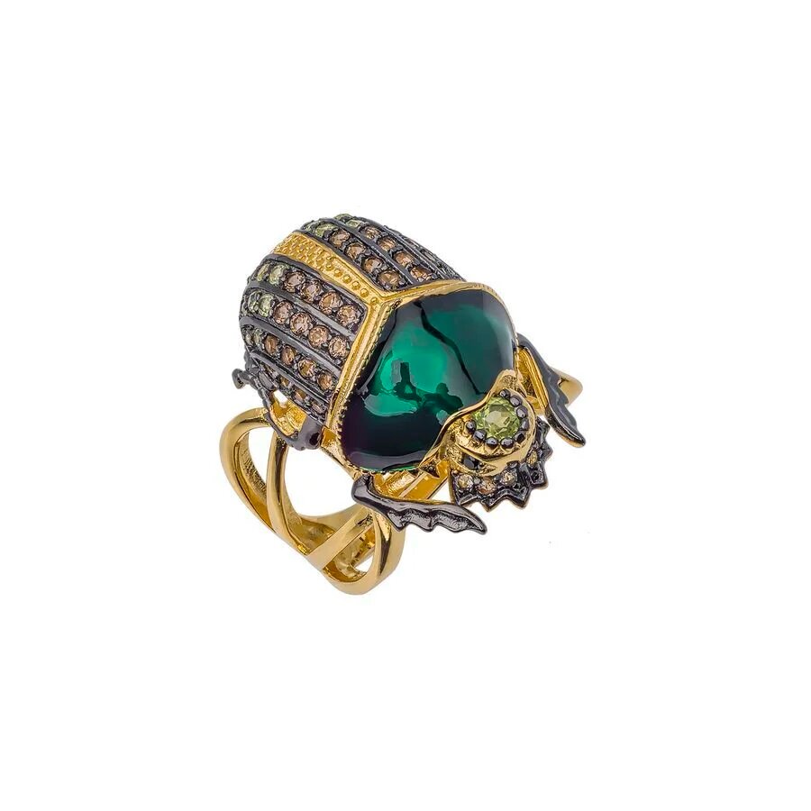 Кольцо, серебро, 925 проба