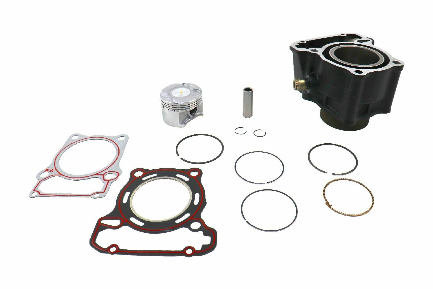 Поршневая группа 170MM 250см3 (жид. охл.) DOHC D70, палец d17(CB250,4-хклап. водянка)