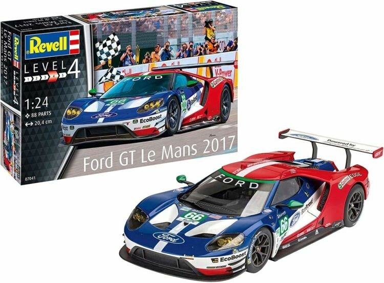 Автомобиль FORD GT Le Mans, 2017 (1/24) Revell 07041