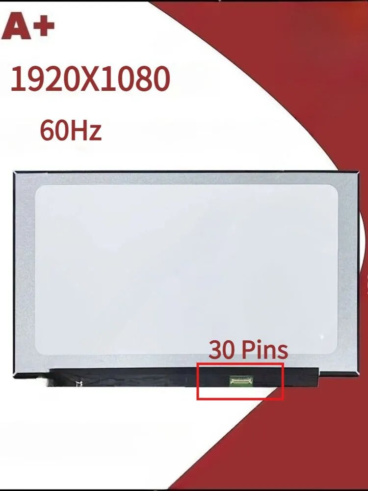 TV161FHM-NH0 16,1-дюймовый ЖК-дисплей для ноутбука 1920X1080 30Pins 60Hz подходит для HP TPN-Q241 TPN-Q263 16-a0077