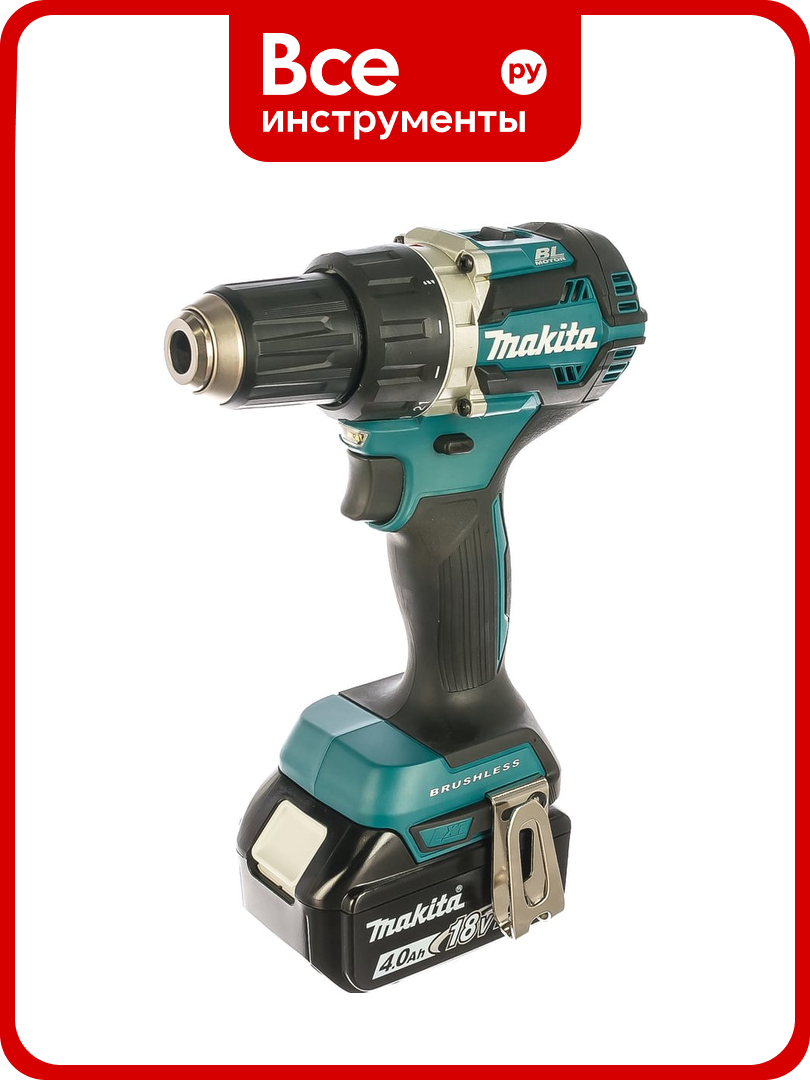 Аккумуляторная дрель-шуруповерт Makita DDF484RME