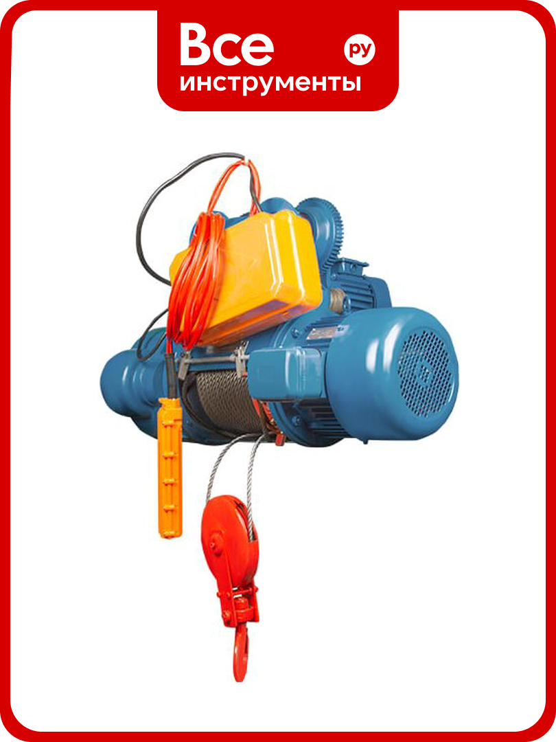 Электрическая таль GEARSEN CD канатная, 2,0т х 9м 380В GCD 2090