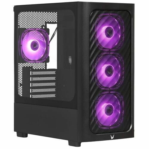 Компьютерный корпус Formula V Line Air Mesh G3 Plus (Air Mesh G3 Plus Black) черный - Mini Tower, Micro-ATX, USB 2.0 Type-A, USB 3.2 Gen 1 Type-A