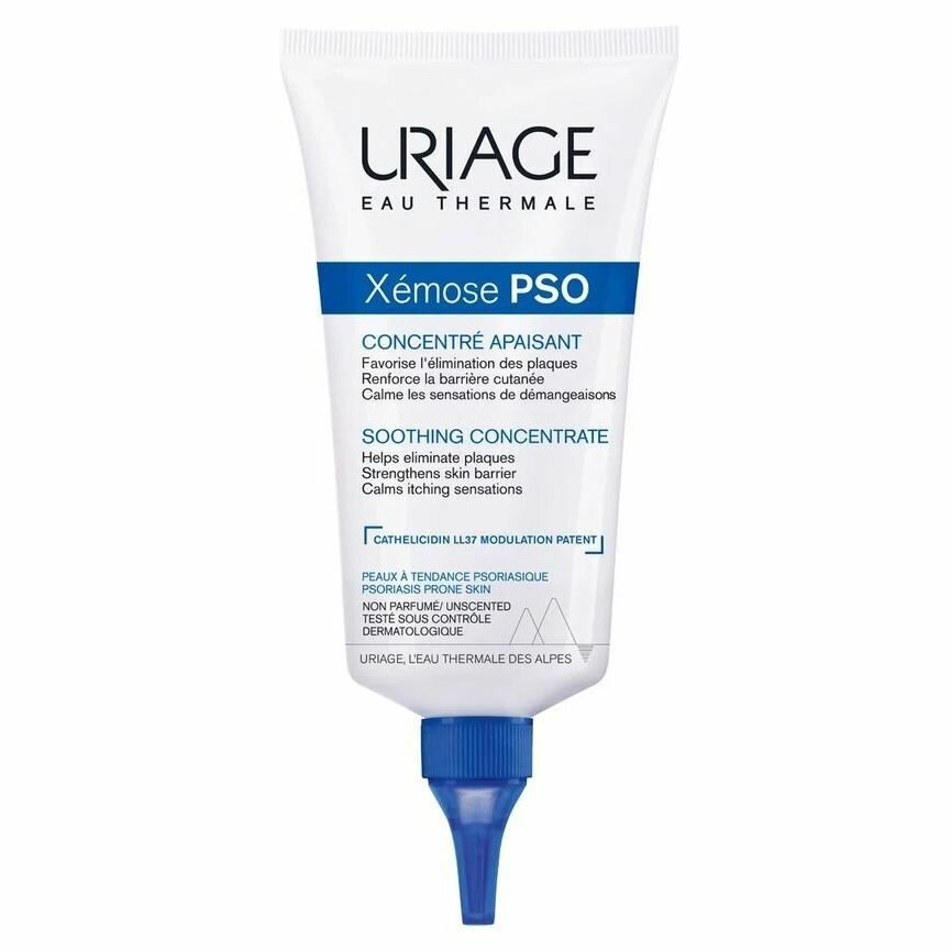 Uriage Успокаивающий крем-концентрат Xemose PSO Soothing Concentrate, 150 мл
