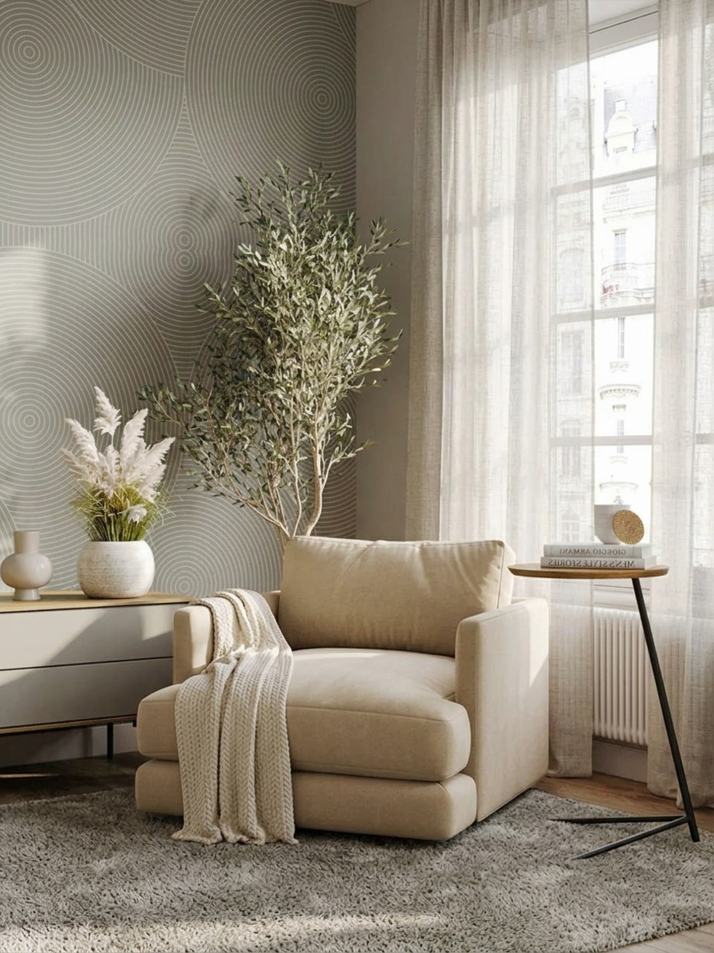 Кресло Ибица Velutto 02 NOW 93x93x90 см, бежевый Велютто, нераскладной Дом мебели для вас