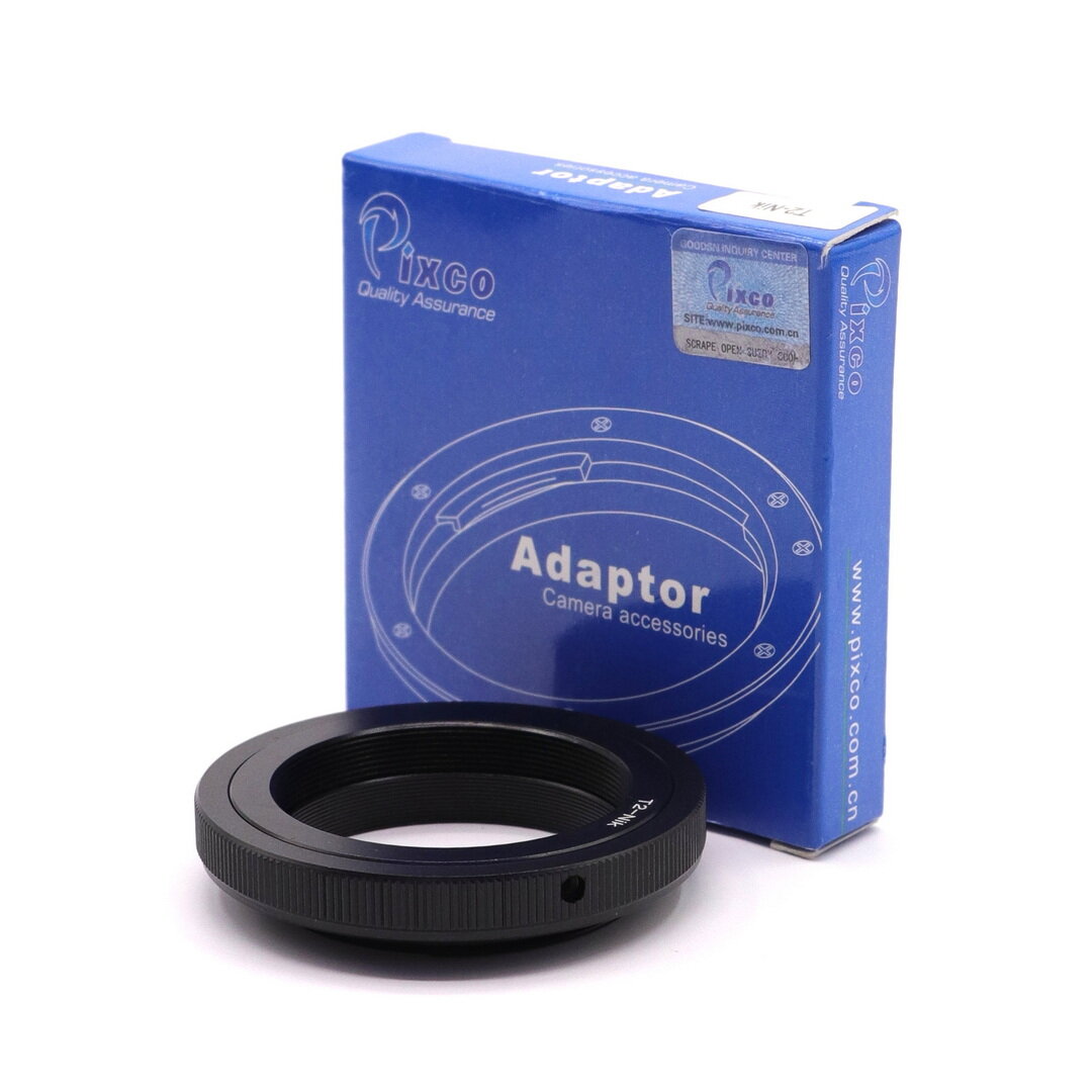 Adapter (переходник) T2-mount - Nikon F Pixco