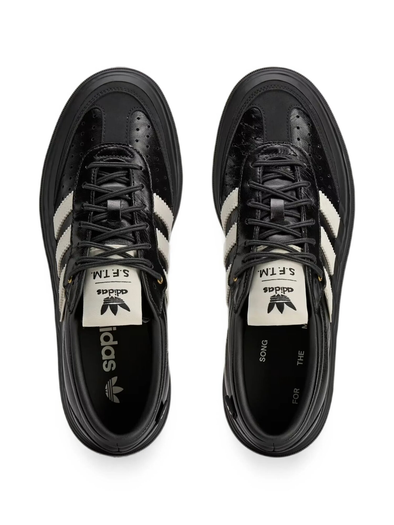 Кроссовки adidas Samba LX Freizeit SFTM, размер 7 US, black/black — фото 1