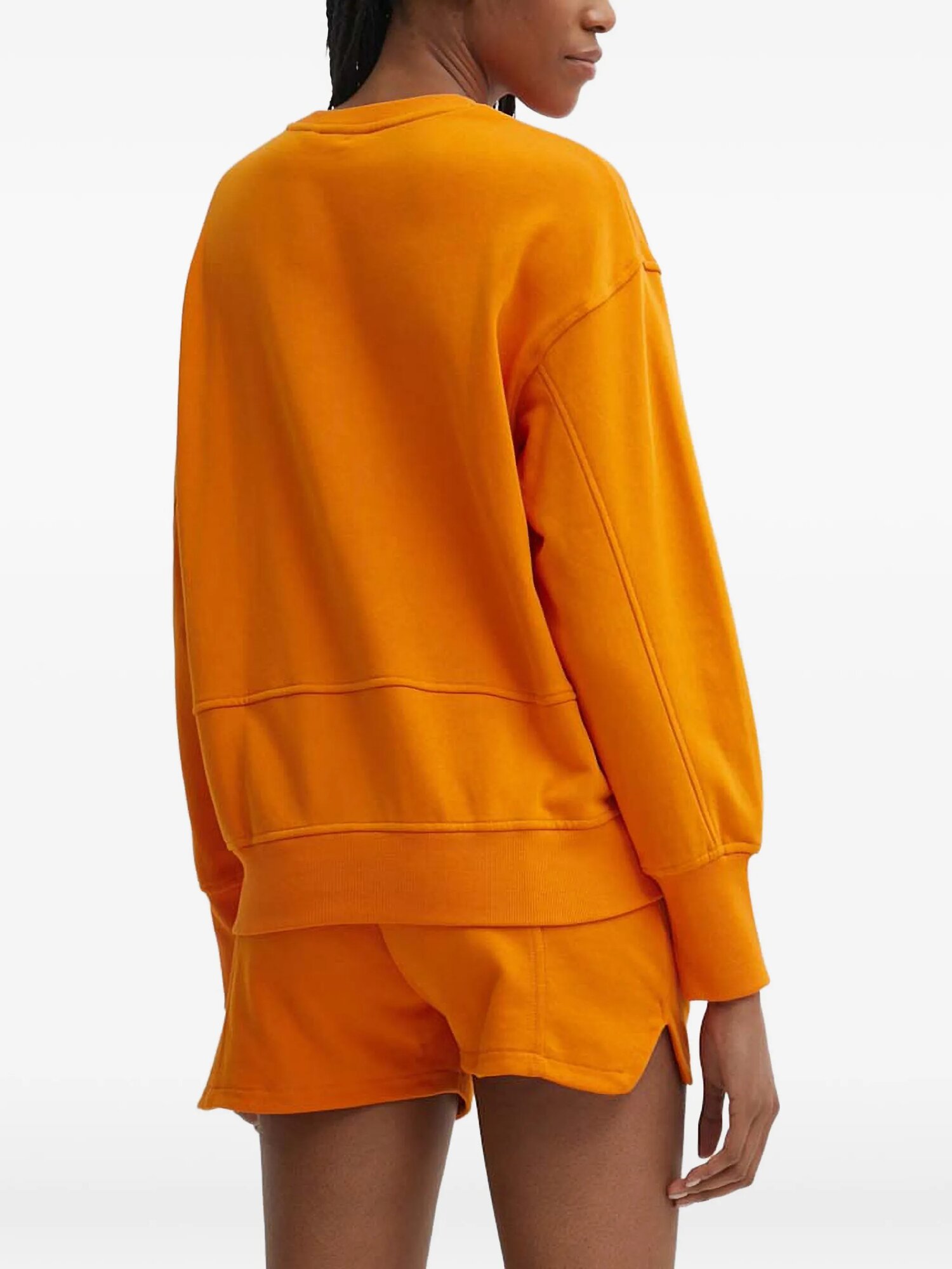 Толстовка Casall Terry Spring crew-neck sweatshirt, размер S, , orange — фото 1