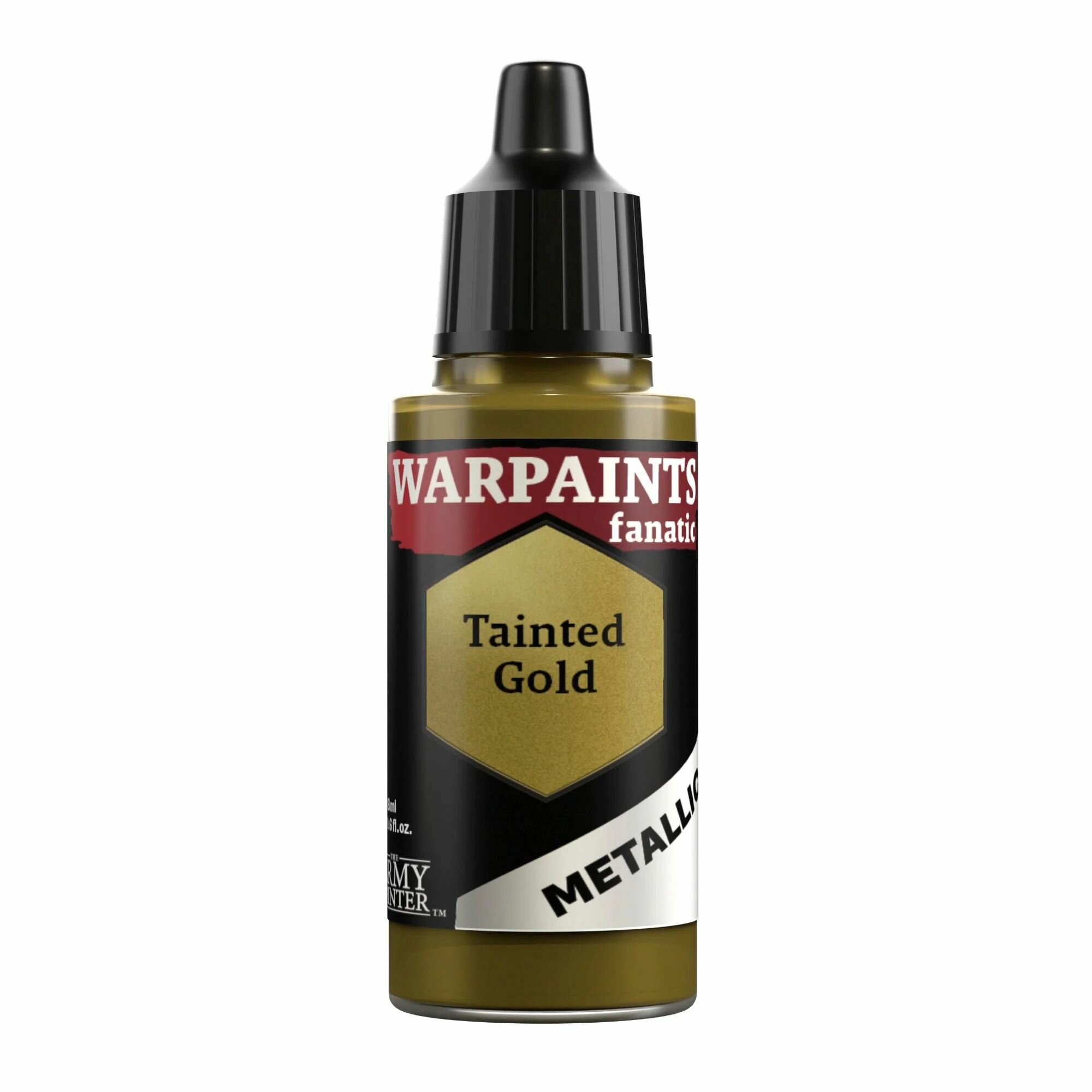 Краска для моделизма Warpaints Fanatic Metallic: Tainted Gold