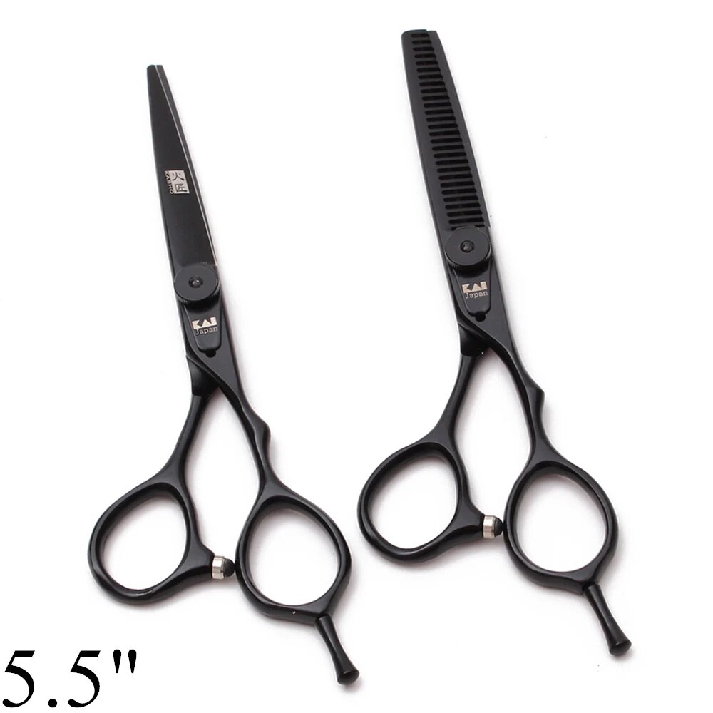 Парикмахерские ножницы Mr Rabbit 5.5", черные