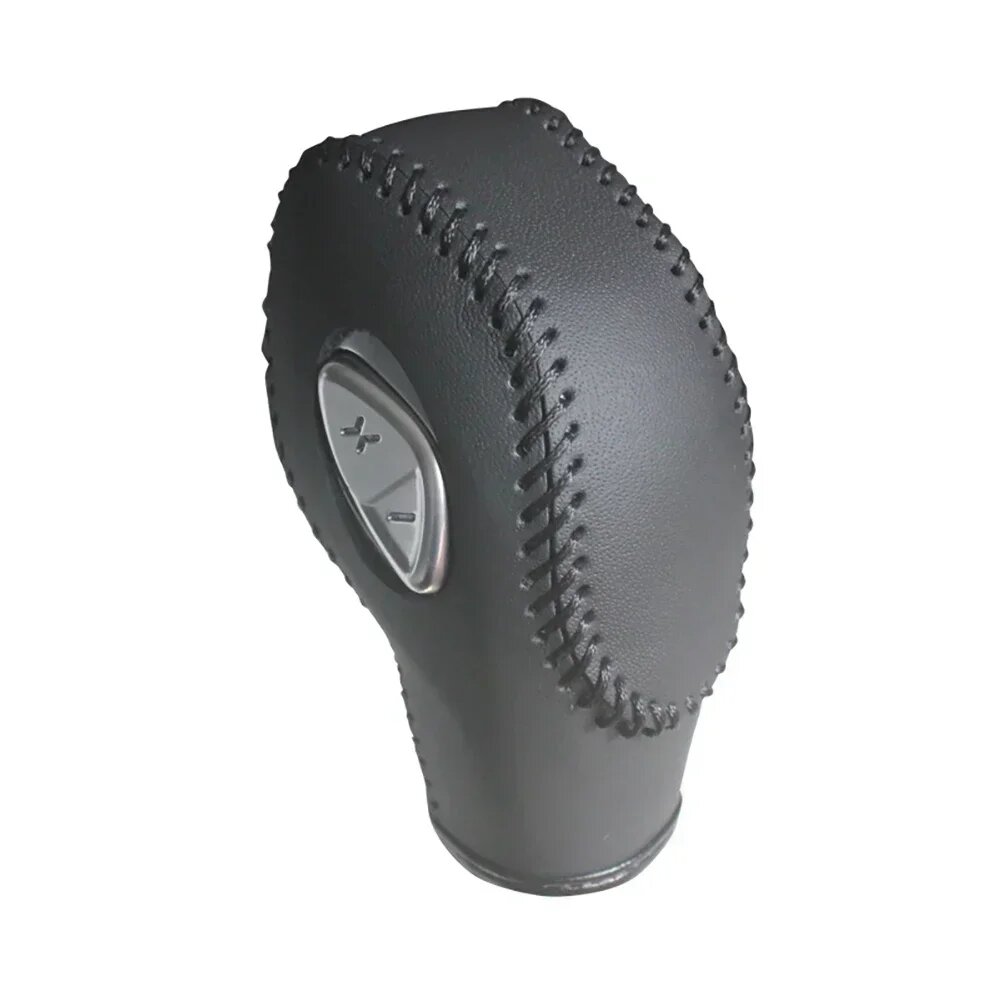 Кожаная ручка КПП PU Black line для Ford