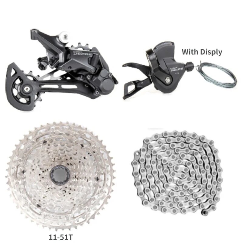 SHIMANO DEORE M5100 1x11-скоростной групсет With disply 11-51T