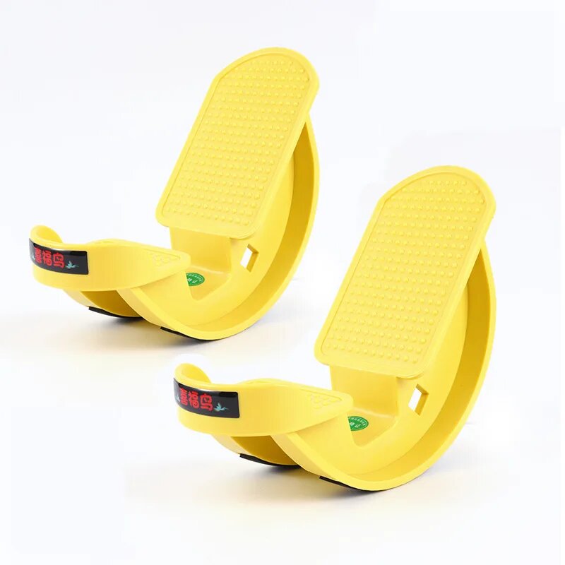 DEDOMON Балансировочная доска для растяжки Желтый, Yellow-1 pair