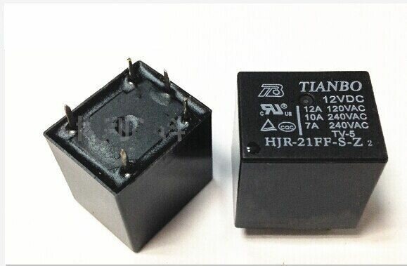 HJR-21FF-12VDC-S-Z, Сигнальное реле 15А , 12В