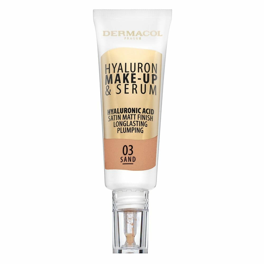 Тональный крем Dermacol Hyaluron Make-up & Serum 03 Sand 25 г