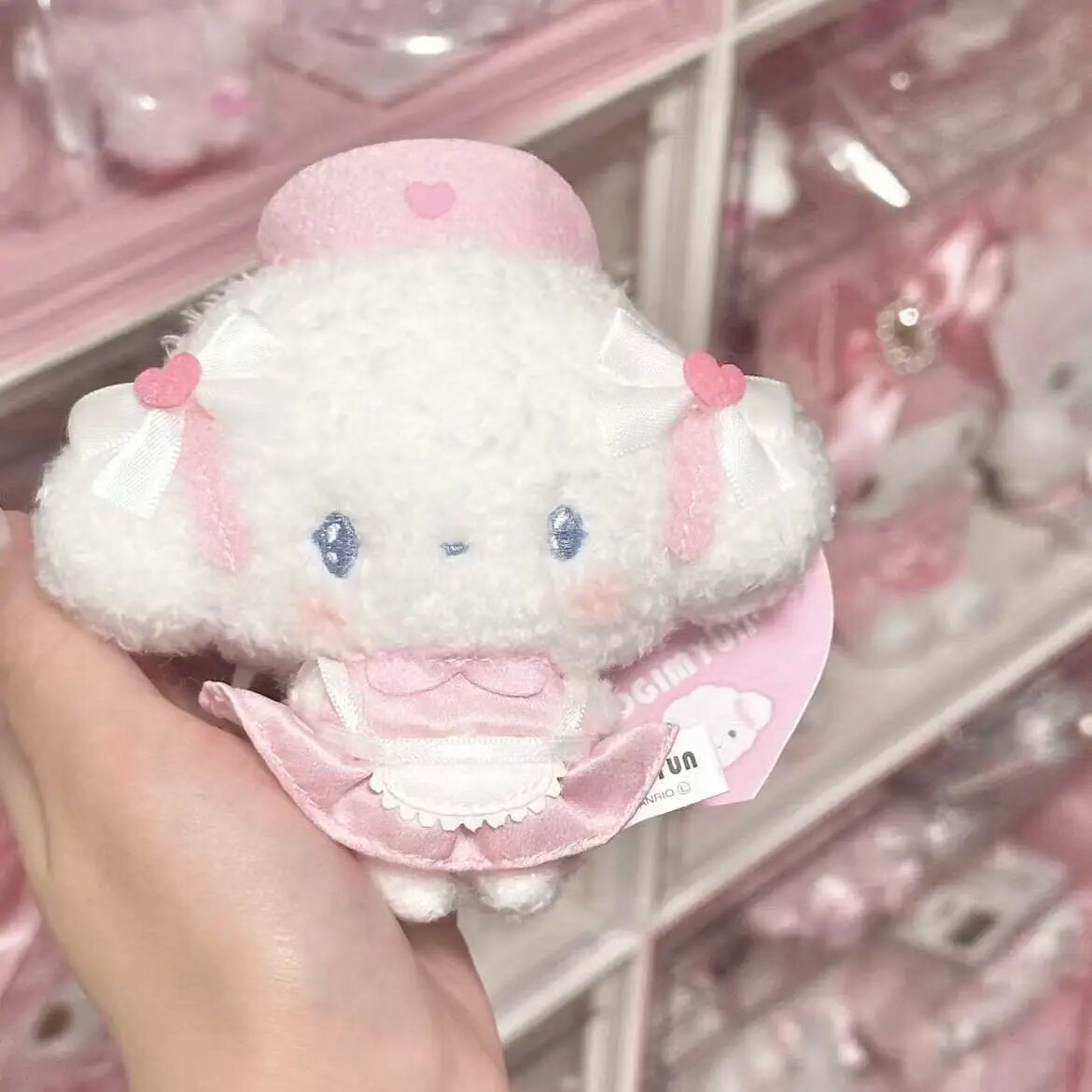 Плюшевая кукла-брелок Sanrio Nurse Cogimyun