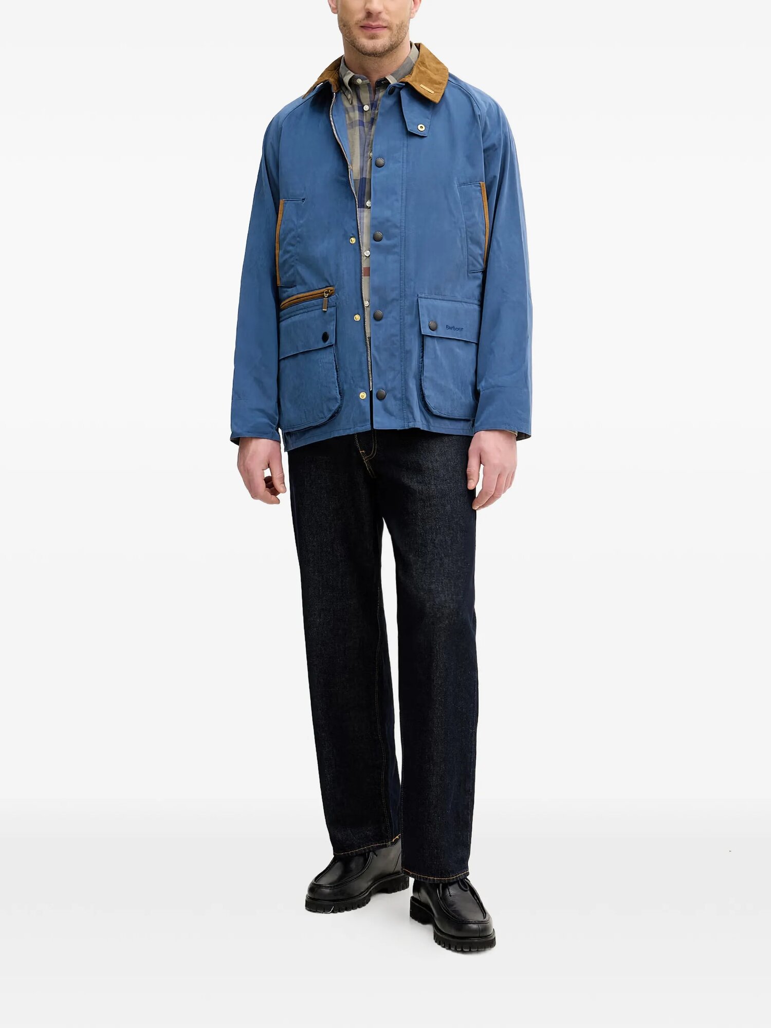 Куртка Barbour Icons Bedale jacket, размер 52, синий — фото 1