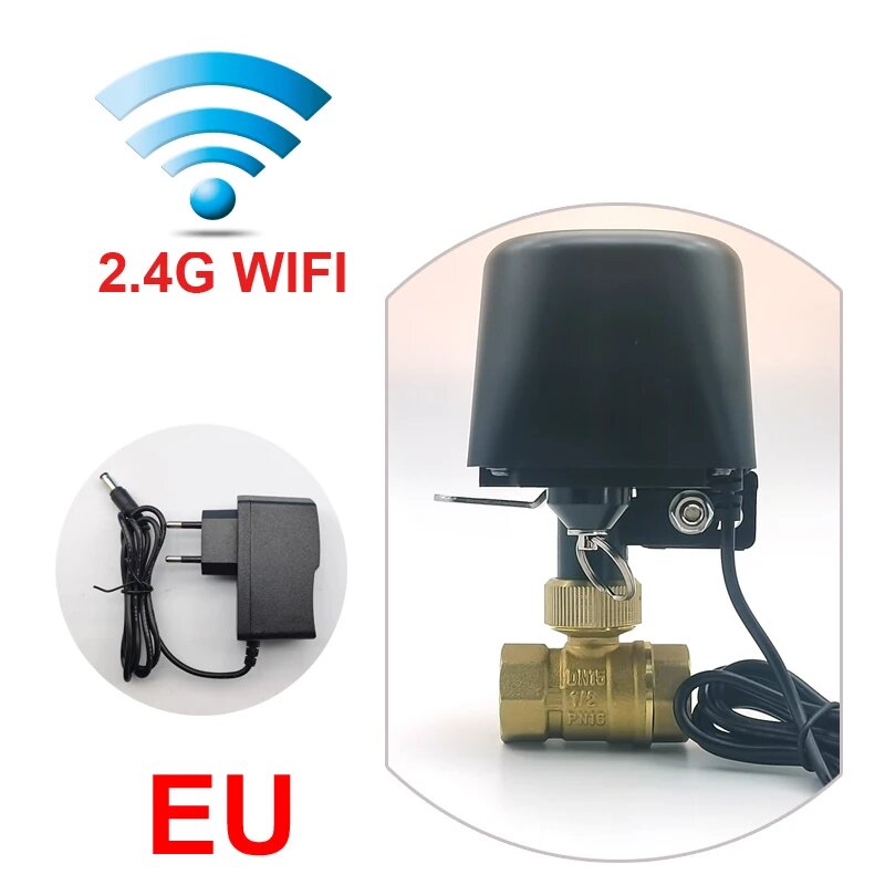 Умный контроллер полива Tuya Zigbee FK-BV08 для сада WIFI DN15
