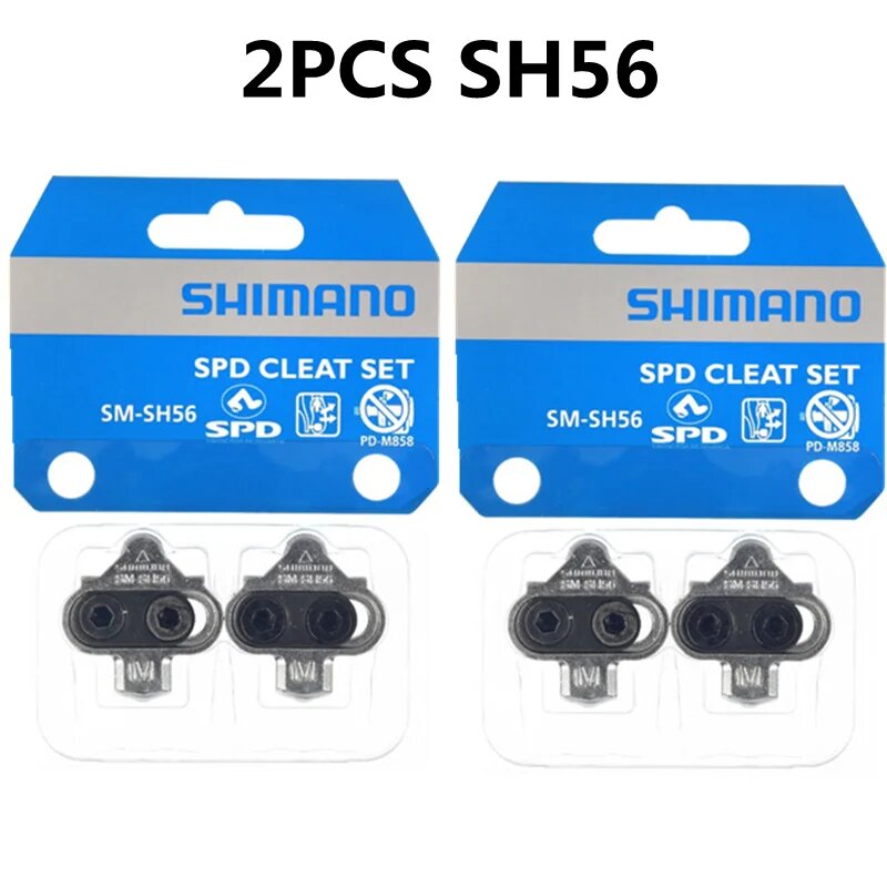 Клипсы Shimano SPD SM-SH51/SH56 для велосипедных педалей