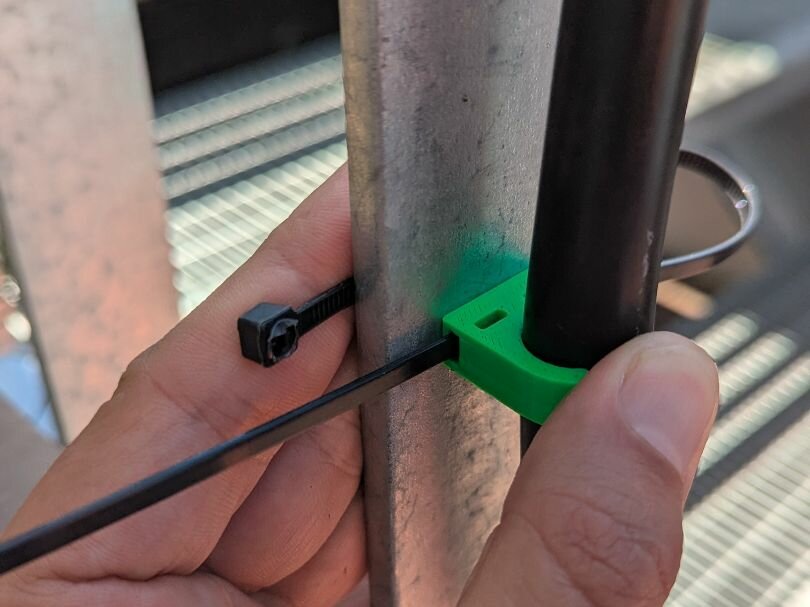 Крепление Zip-Tie для шланга 13 мм (10 шт)