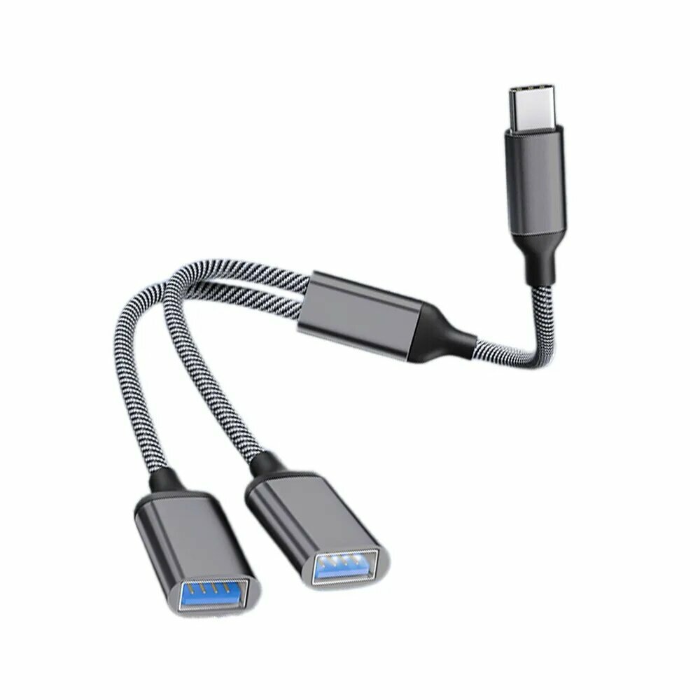 USB C OTG адаптером 2 в 1 для устройств с разъемами USB C OTG и зарядкой