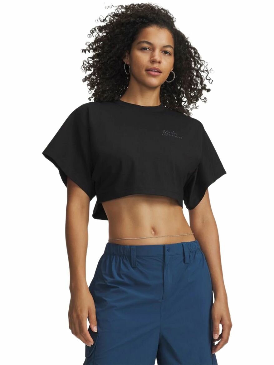 Футболка спортивная Cropped Script SS Tee