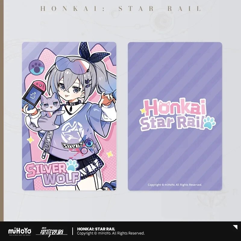 MiHoYo Honkai Star Rail Карточка Misha Acheron Kafka Silver Wolf