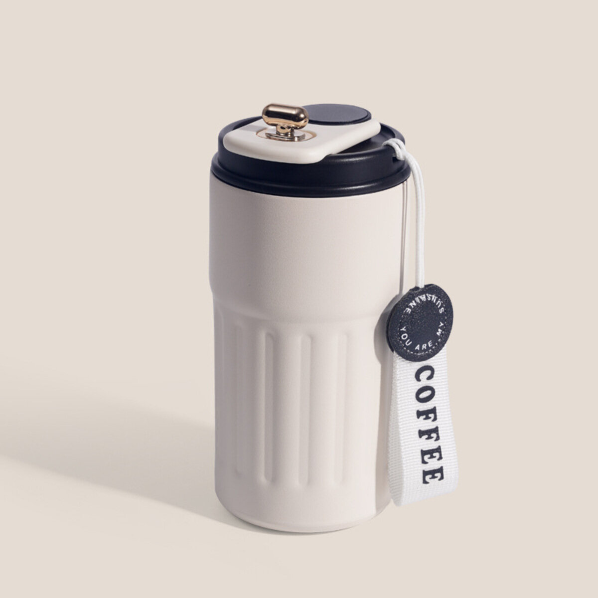 Умный термос с дисплеем температуры из нержавеющей стали 316, универсальная кофе